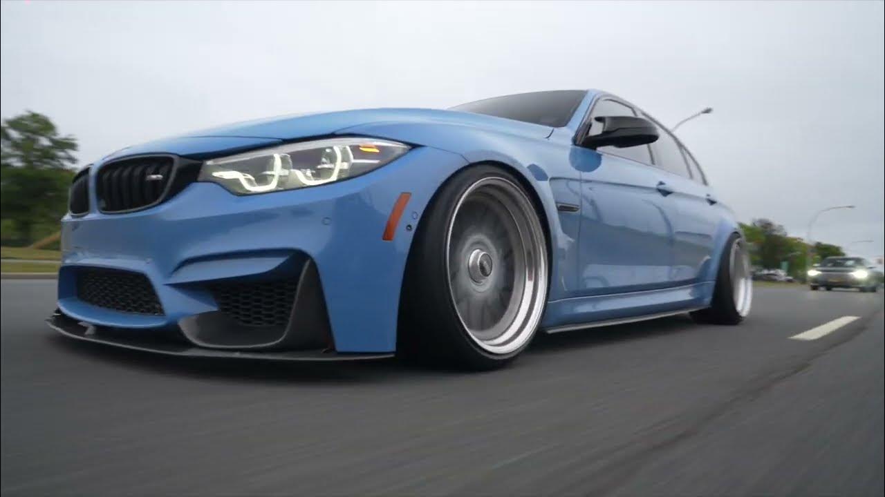 Rellz BAGGED F80 M3 ON BBS RSII's - YouTube