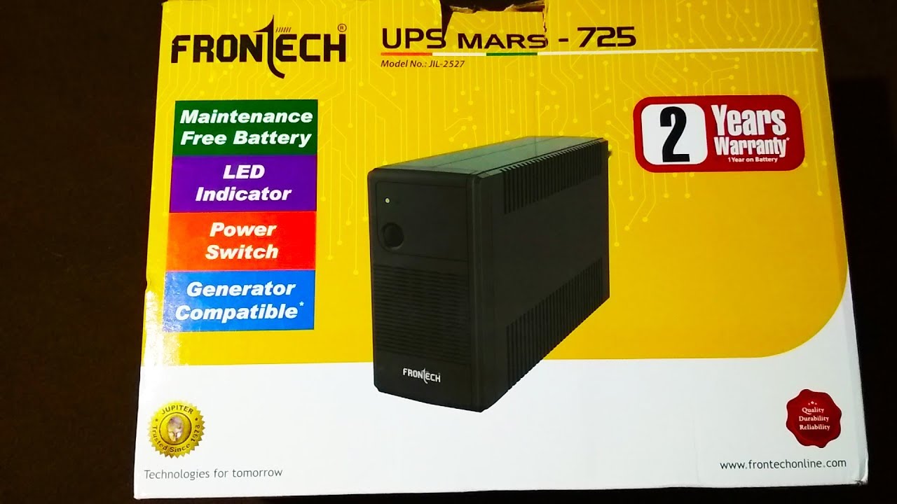 Unboxing Budget UPS for Desktop PC - Low Price - YouTube