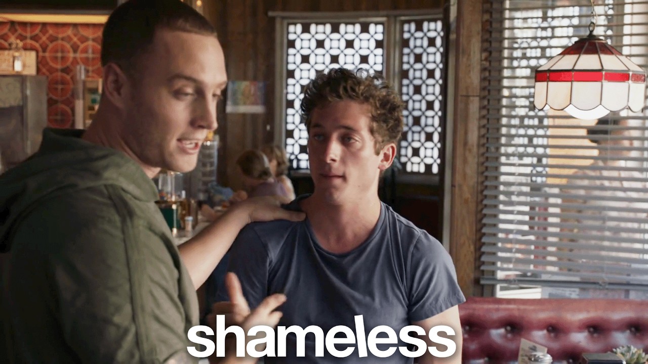 Lip Plants Coke on a Fellow AA Member | Shameless - YouTube