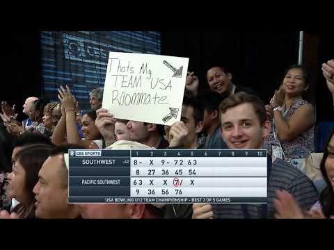 2018 USA Bowling U12 Finals at ITRC - game 1
