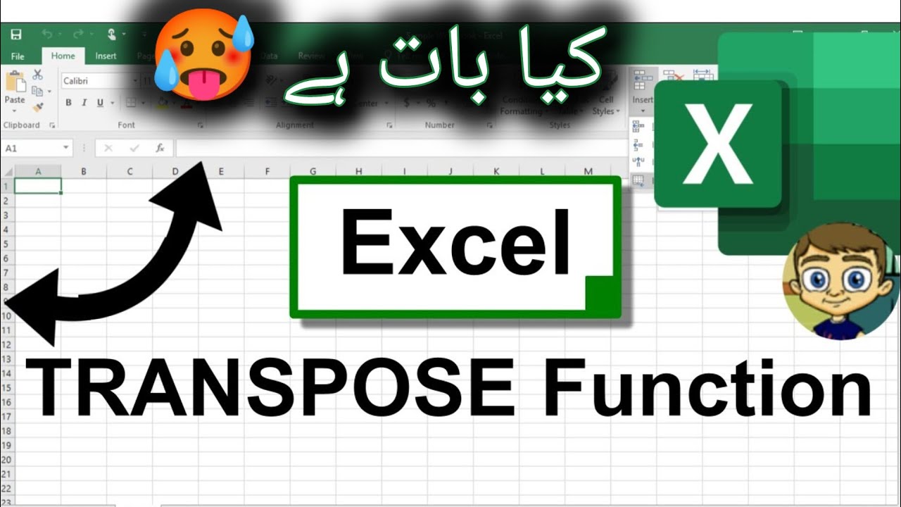 How to Use Transpose Function in Excel 🤔😮🤫 - YouTube