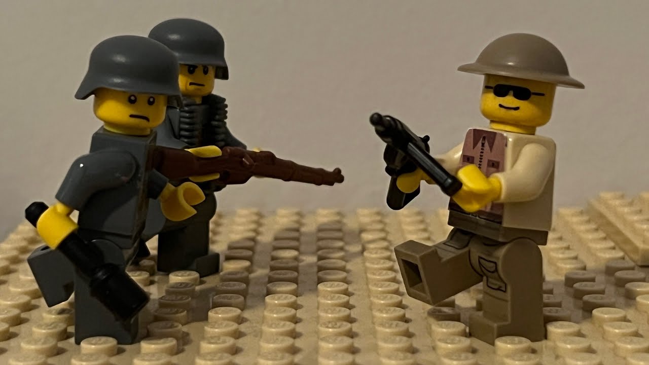 Lego WW2 sten gun test - YouTube