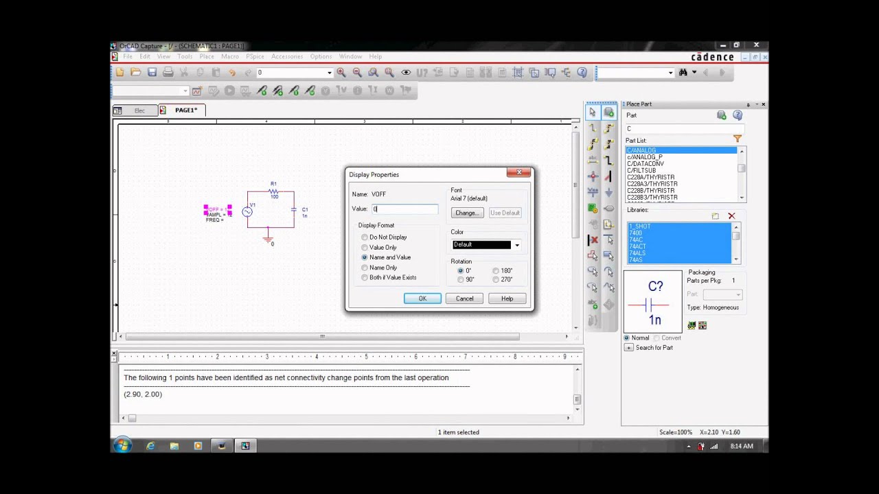 Simulacion en OrCAD de Circuitos Electricos - YouTube