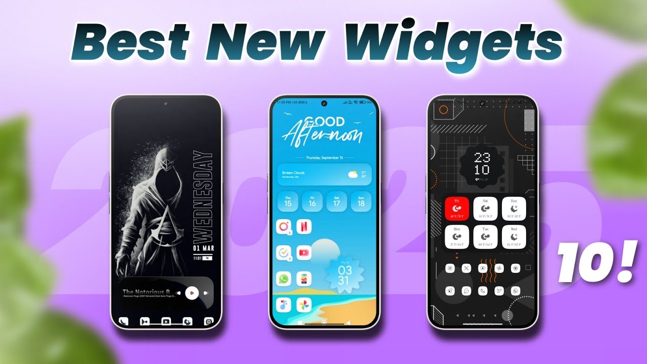 Top 10 Best New Widget Pack For Android in 2025 | Best KWGT Widgets ...