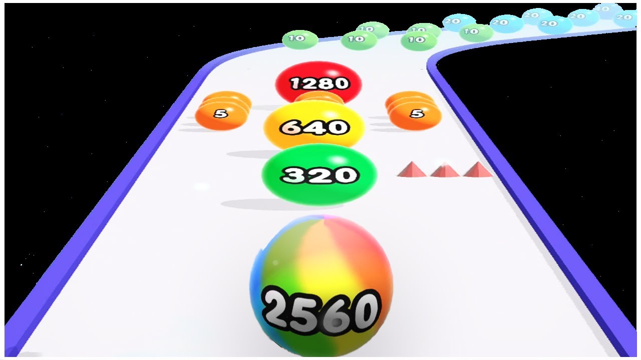 Ball Master 2048 Ball Run 3D - Gameplay Walkthrough - Levels 104-123 ...