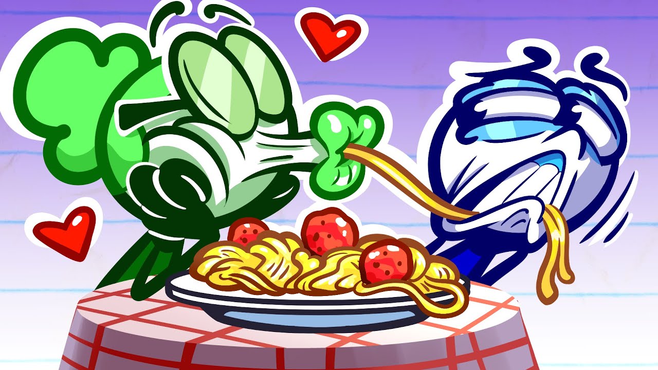 Pencilmate Shares His Favorite Food! | Animated Cartoons | Animated ...