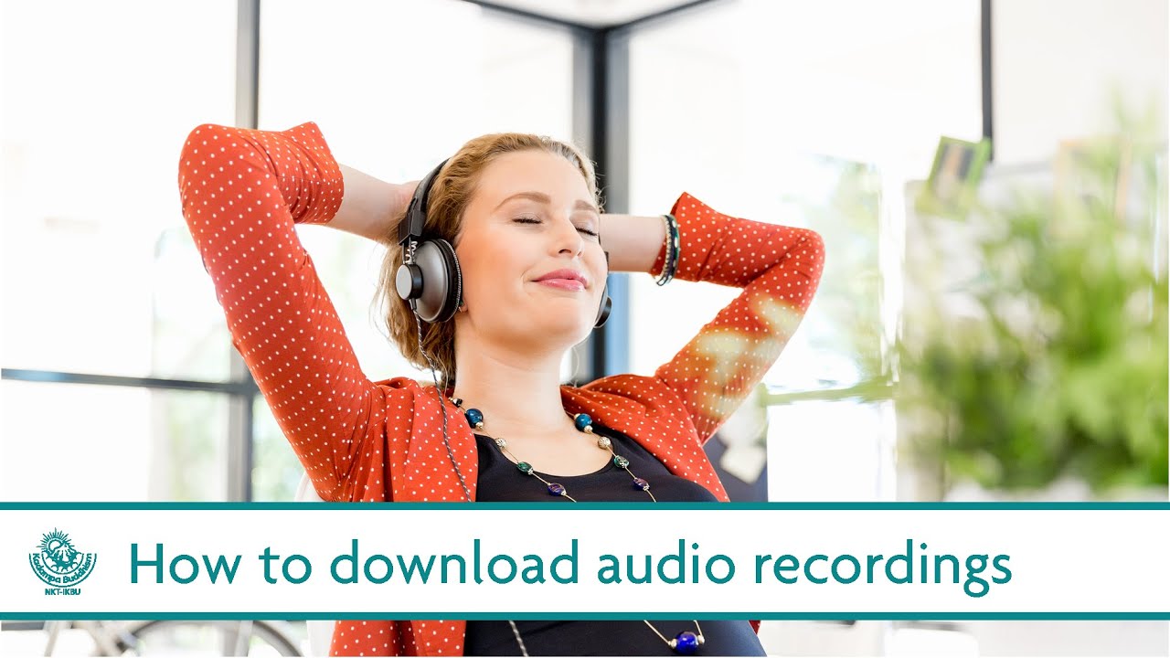 How to download audio files - YouTube
