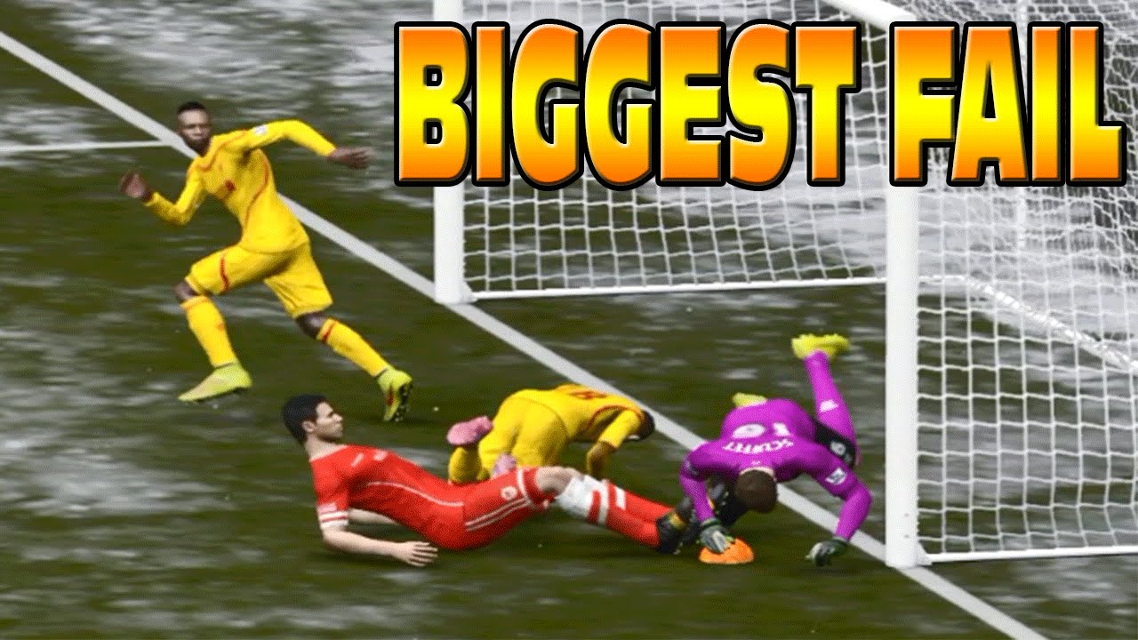 FIFA 15 - THE BIGGEST FAIL EVER ON FIFA!! FUNNIEST FAIL WTF?! - YouTube