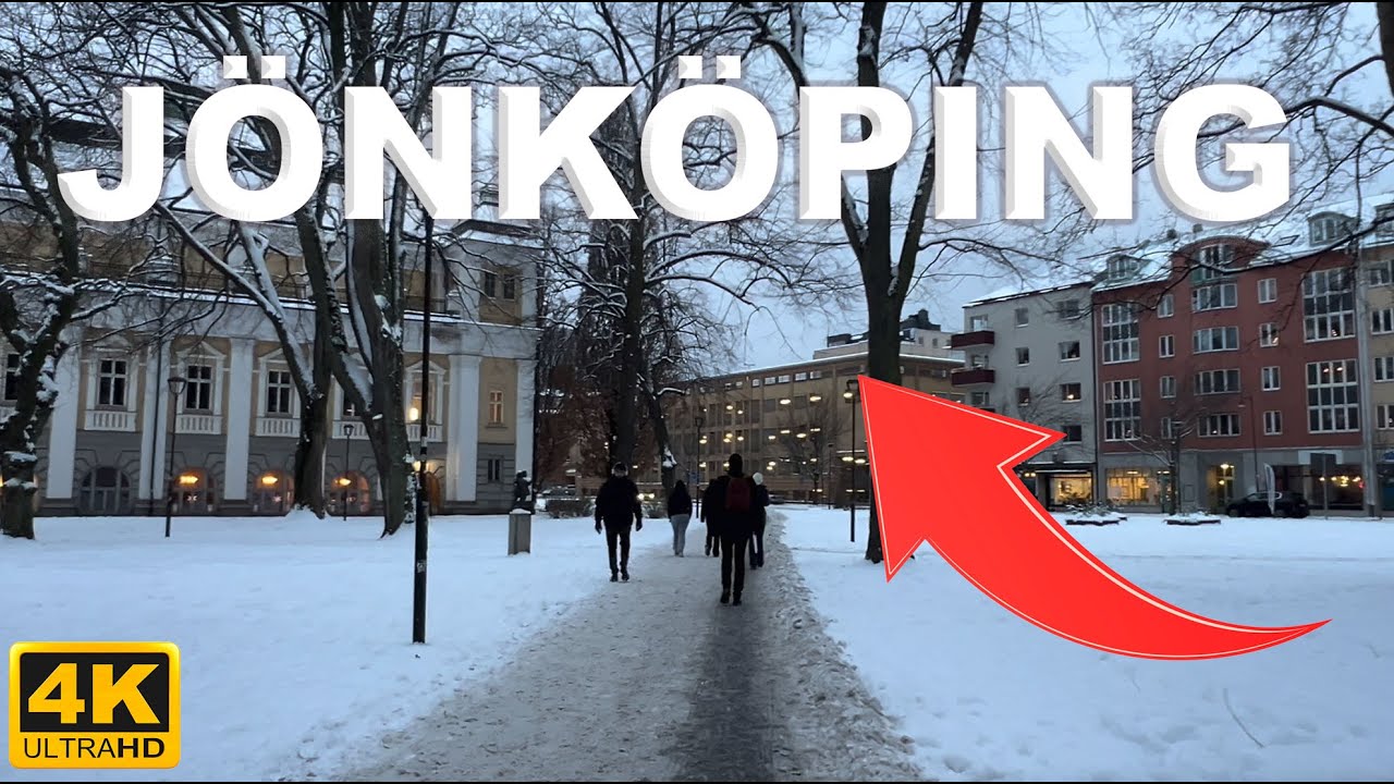 Snowy Stroll in Jönköping, Sweden Cityscape and Winter Wonders! ️🏰 # ...