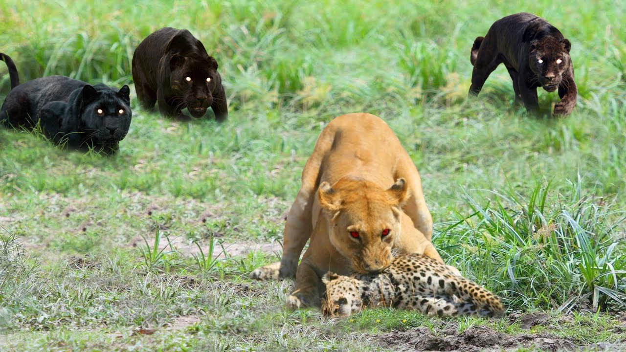 Most Brutal Fighting Moments Between Savage Predators | Leopard Vs Lion ...