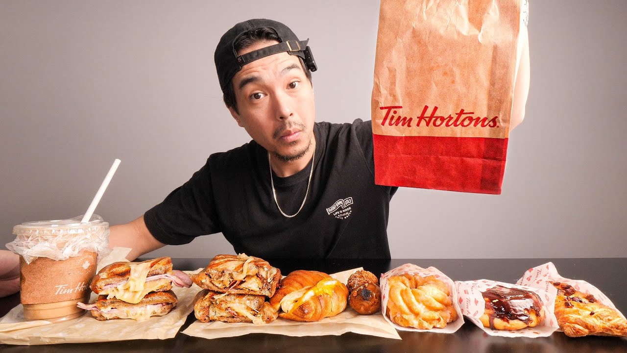American Tries TIM HORTONS - YouTube