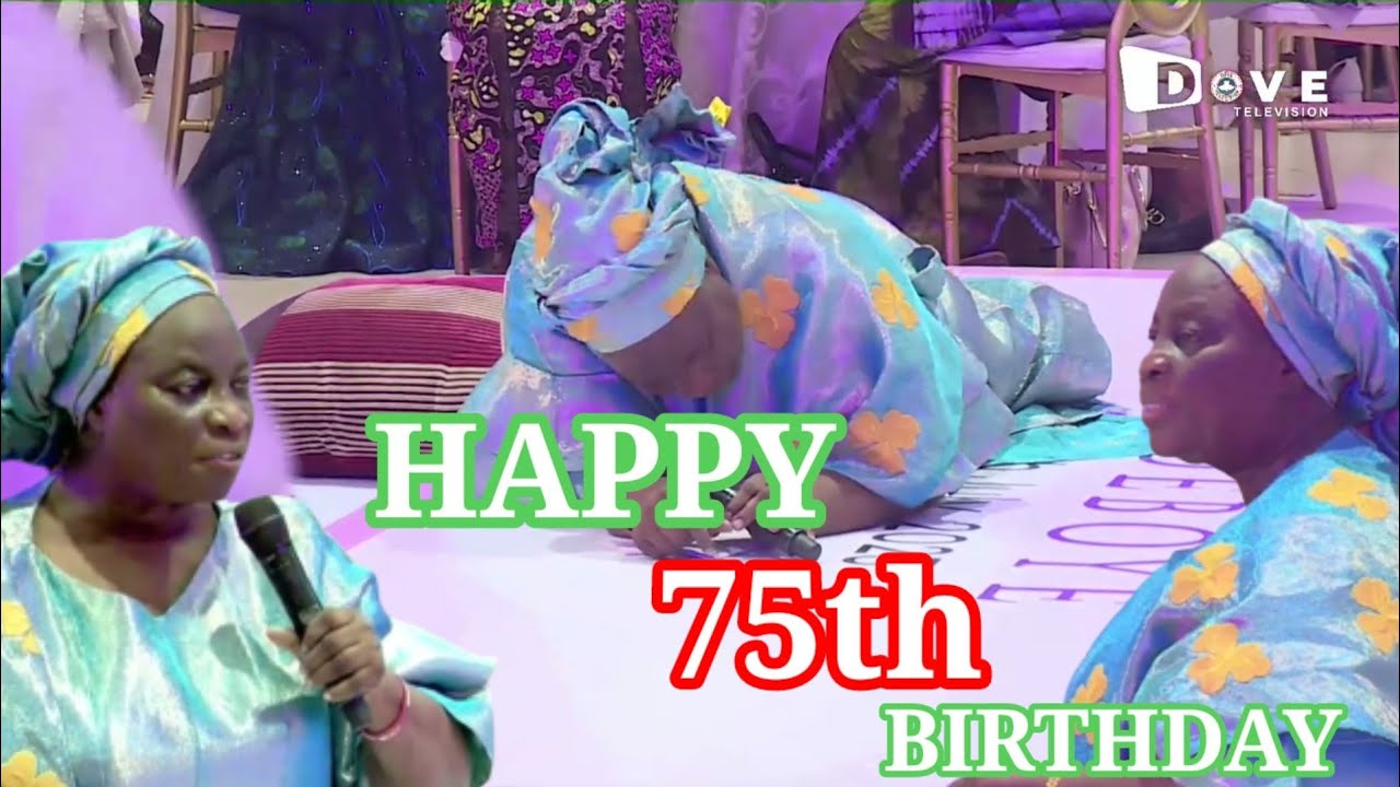 Mrs Foluke Adenike Adeboye is 75 years today, Say a word of prayer to ...