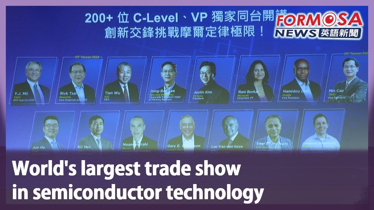World’s largest trade show in semiconductor technology｜Taiwan News ...