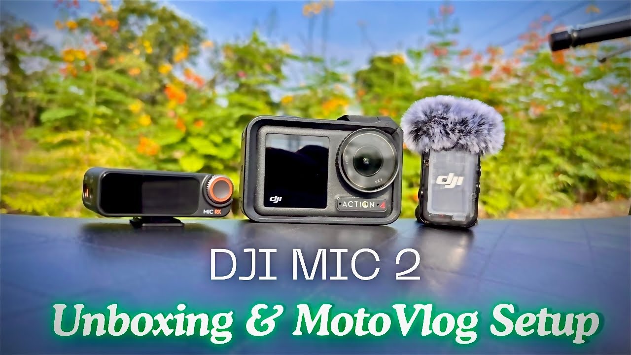 DJI Mic 2 Unboxing & First Impression | Audio Test | Detailed Video ...