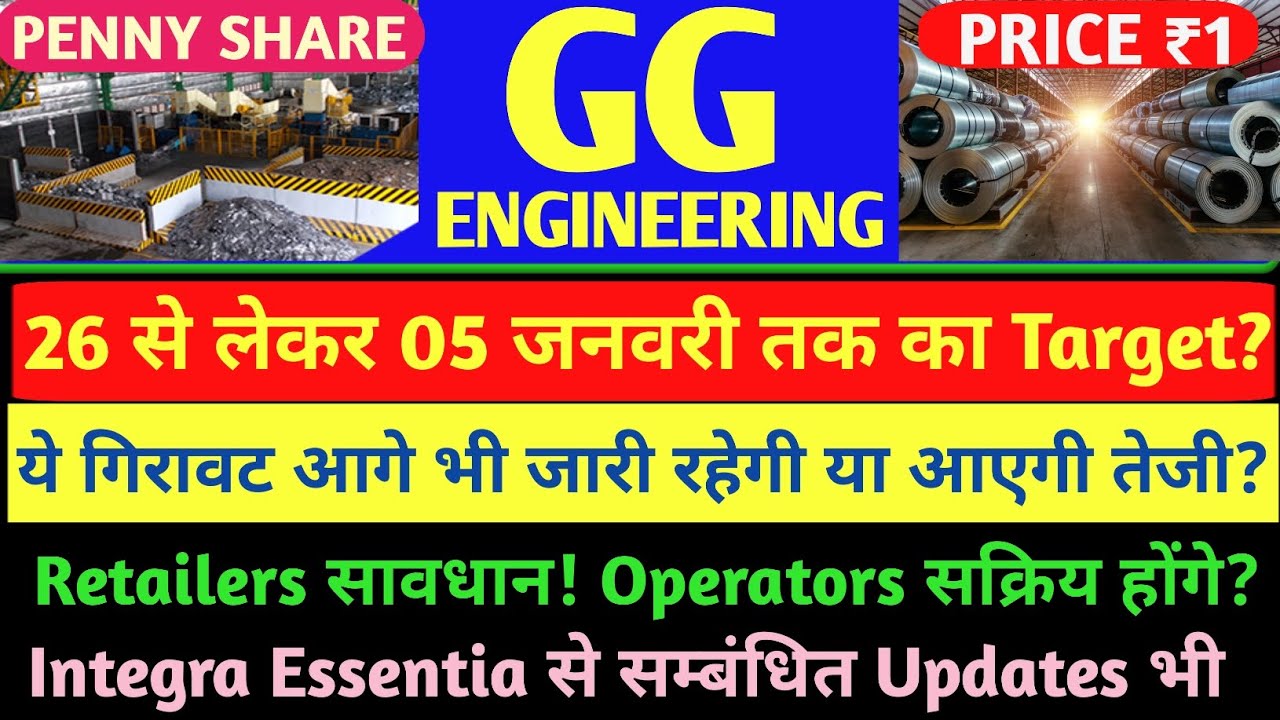 Gg engineering share latest news🤑gg engineering share news today🔥g g ...