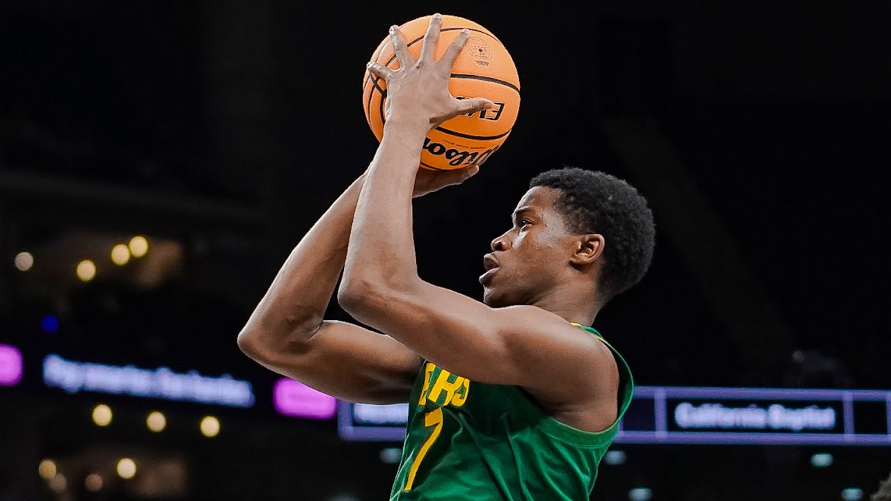 Baylor Basketball (M): VJ Edgecombe Big 12 Championship Highlights ...