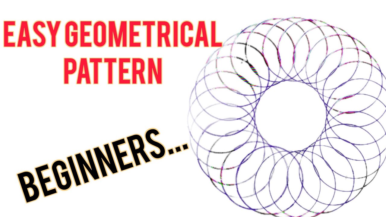 How to geometric pattern /step by step #drawing - YouTube