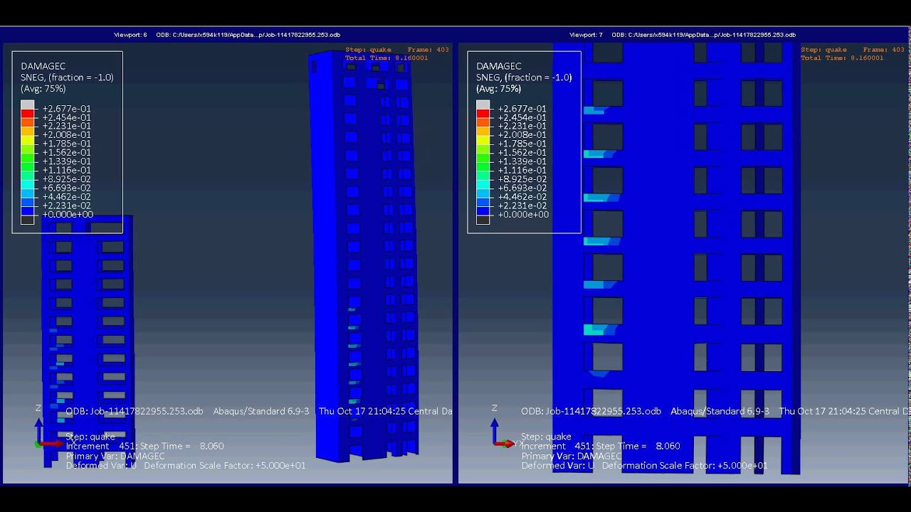 nonlinear time history analysis, part 2 - YouTube