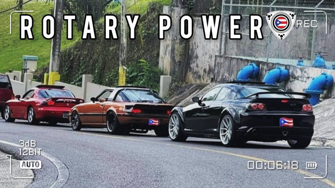 RX7 RX8 Rotary Power Puerto Rico - YouTube