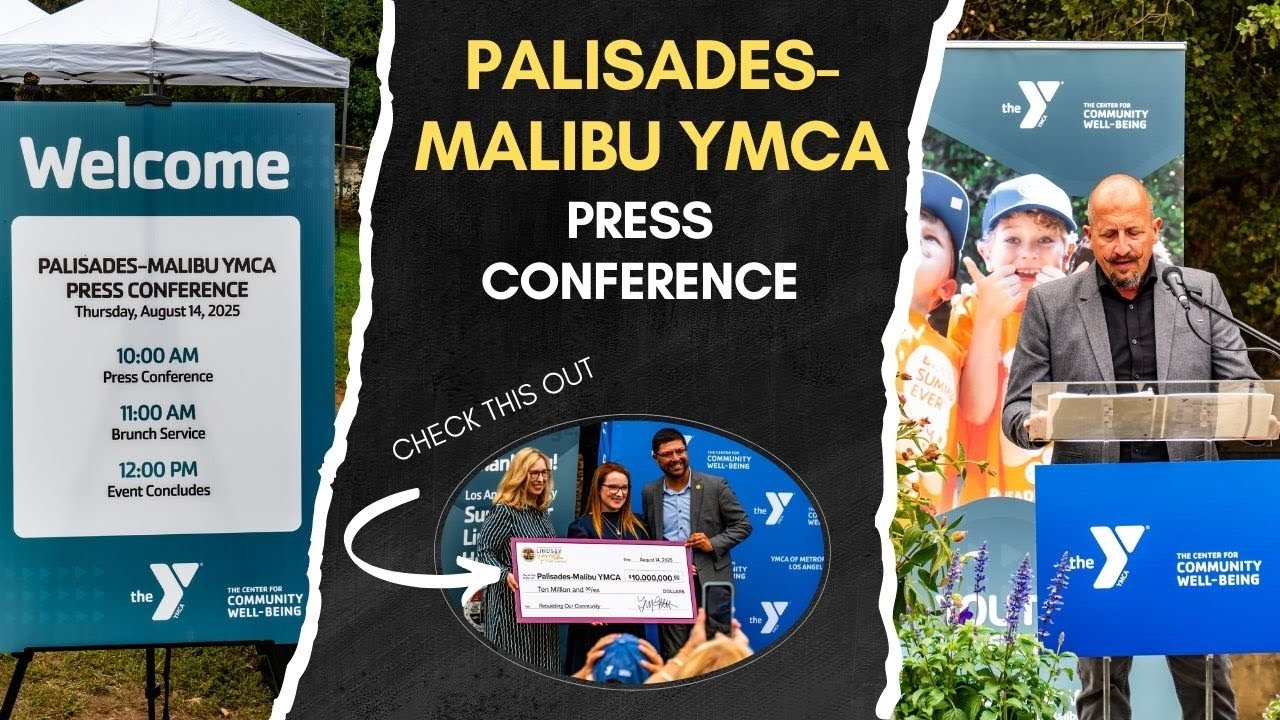 Pacific Palisades YMCA Press Conference Community Event Planning ...