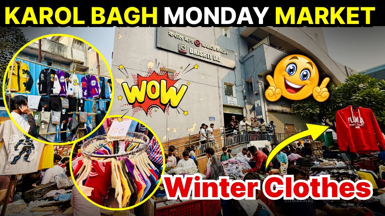 Winter Collection Karol Bagh Monday Market Delhi | Karol bagh patri ...