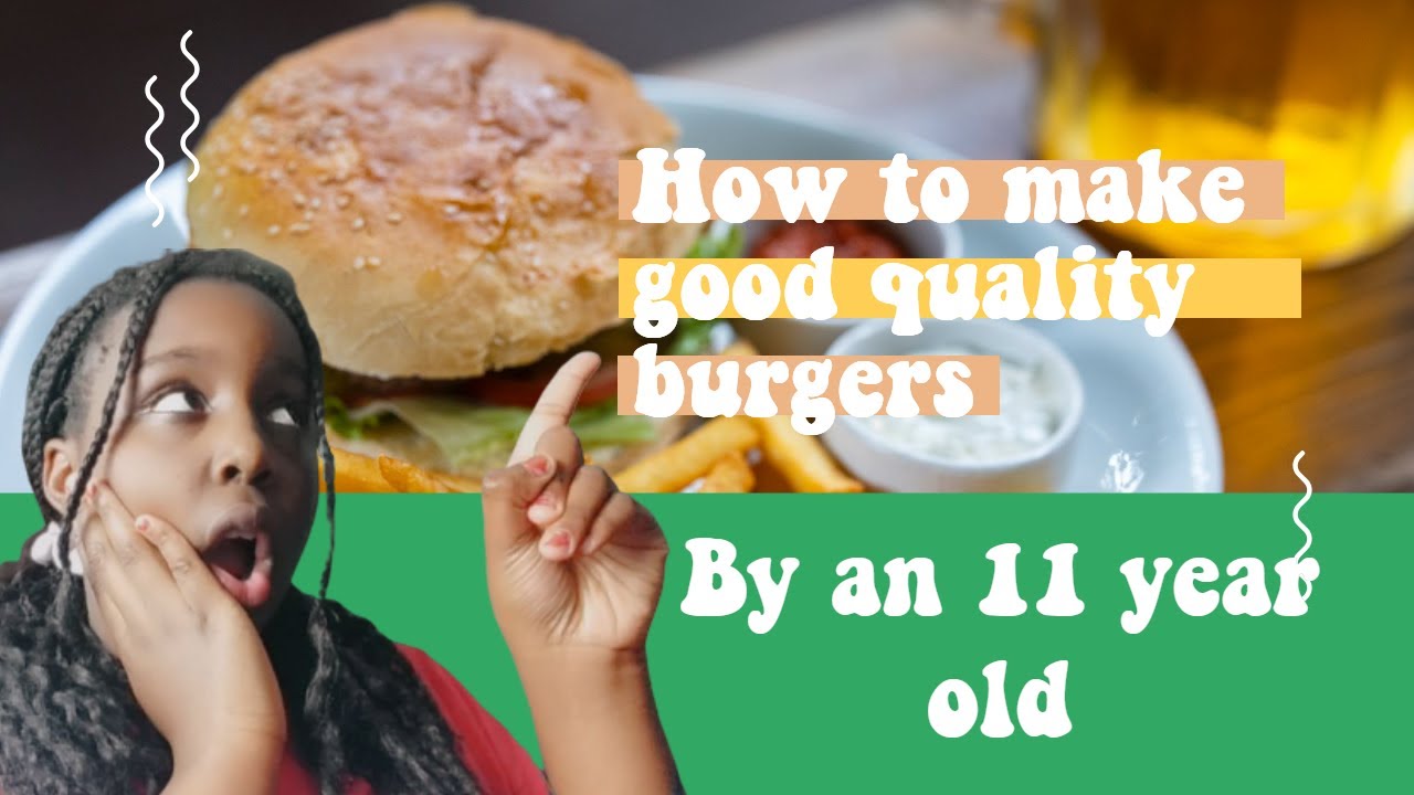 How to make good quality burgers! - YouTube
