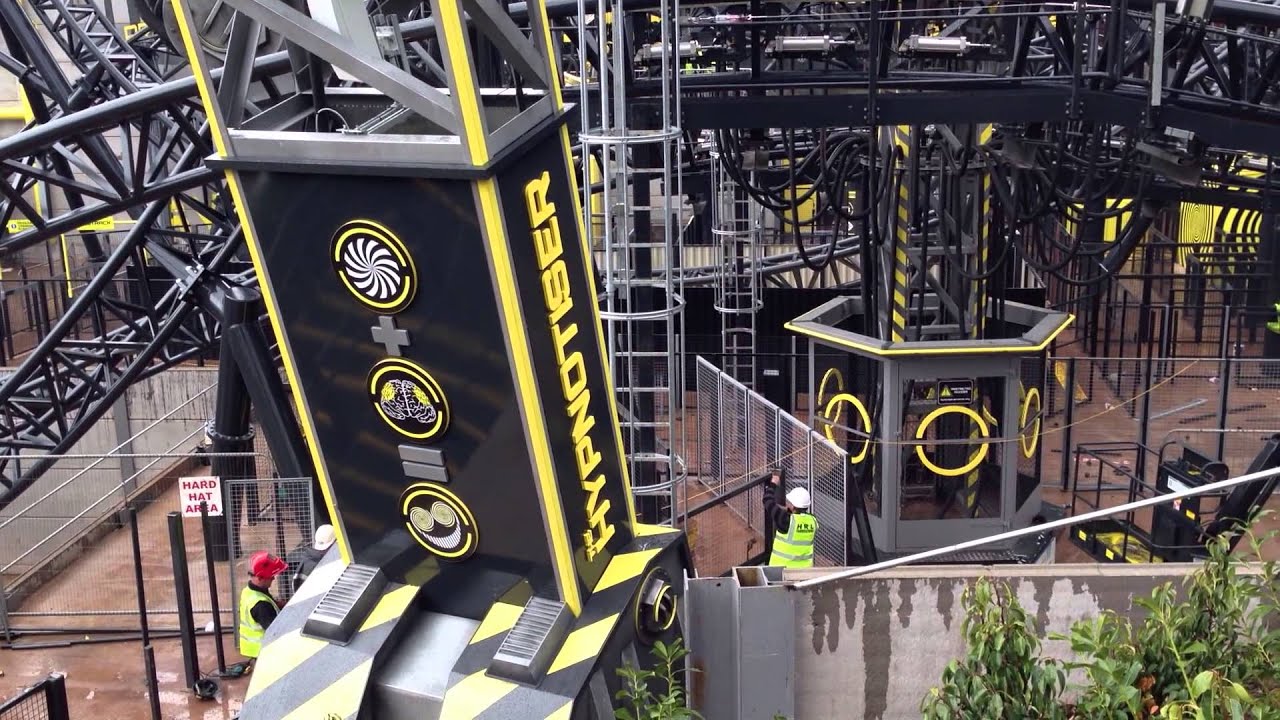 The Smiler Prelaunch Event — Smiler Construction - YouTube