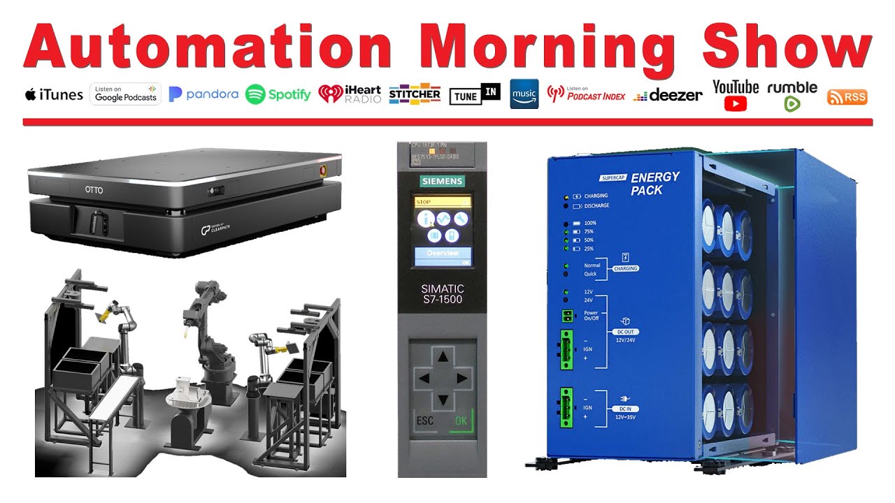 September 12 News: Super Capacitors, Robotic Welder, 1200kg AMR, pLTE ...