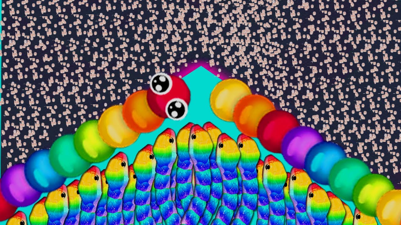 SNAKE.IO 🐍 HOW I CONTROL FULL MAPS IN SNAKE IO LOBBY? BEST EPIC SNAKE ...