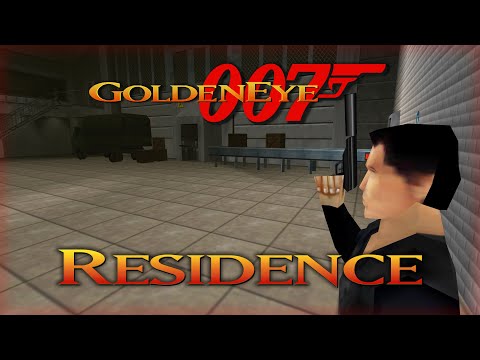 GoldenEye 007 N64 - Residence - 00 Agent (Custom level)