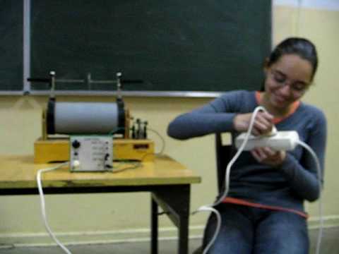 Doświadczenia fizyczne - Induktor Ruhmkorffa - pokaz - YouTube