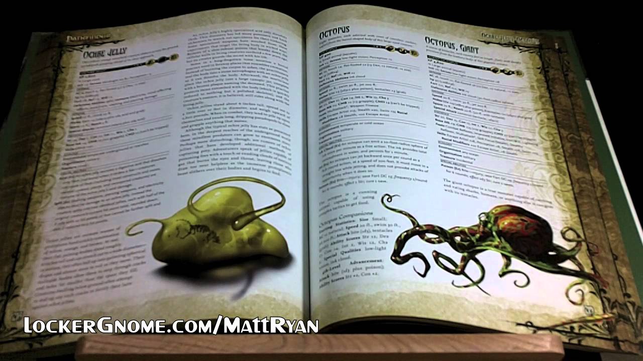 Pathfinder Bestiary - YouTube