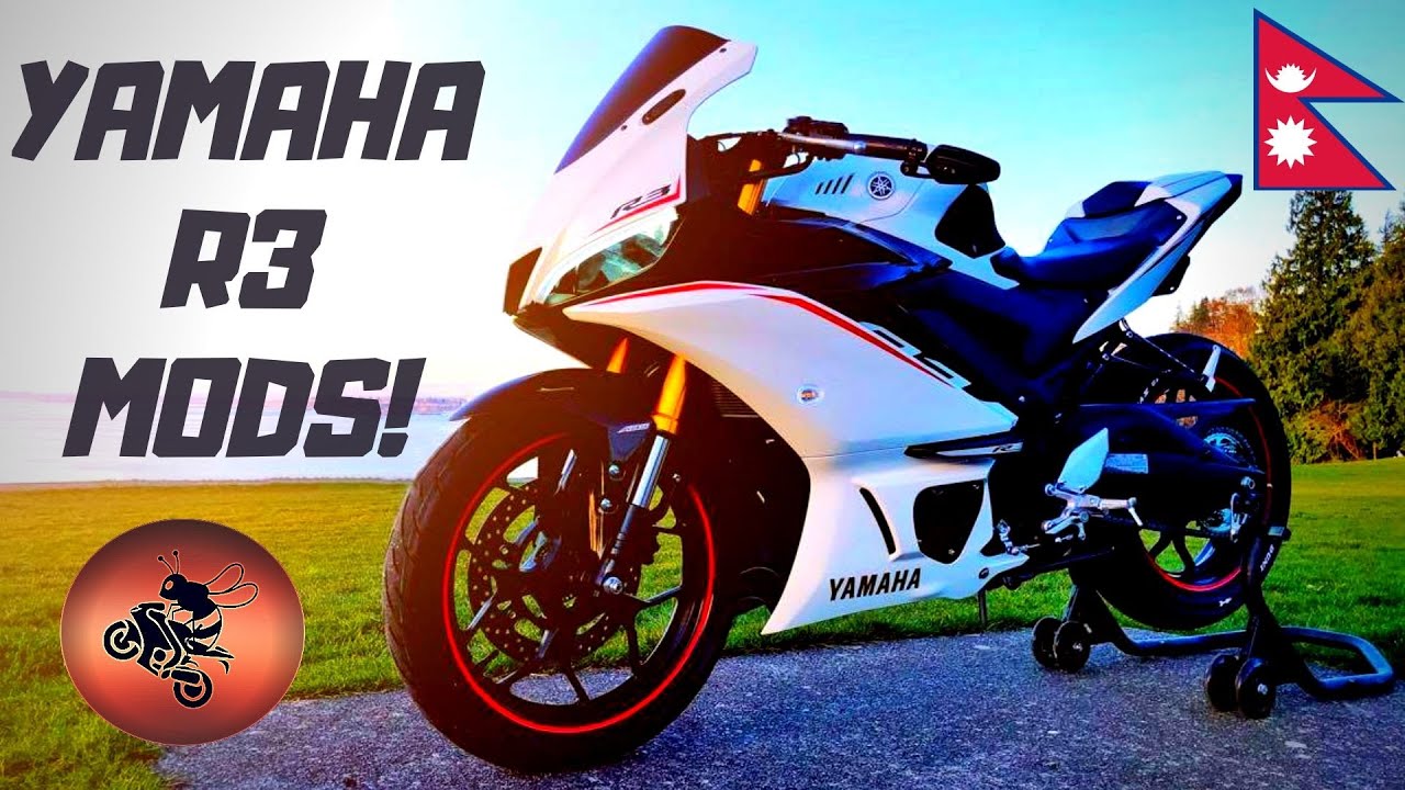 Brand New 2019 Yamaha R3 Modifications/Mods | 1 Year Update | Nepali ...