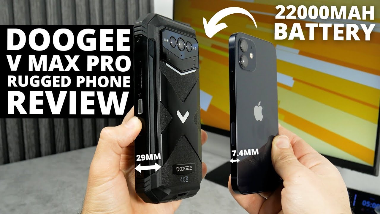DOOGEE V Max Pro REVIEW: Is This a Smartphone or a Power Bank? - YouTube