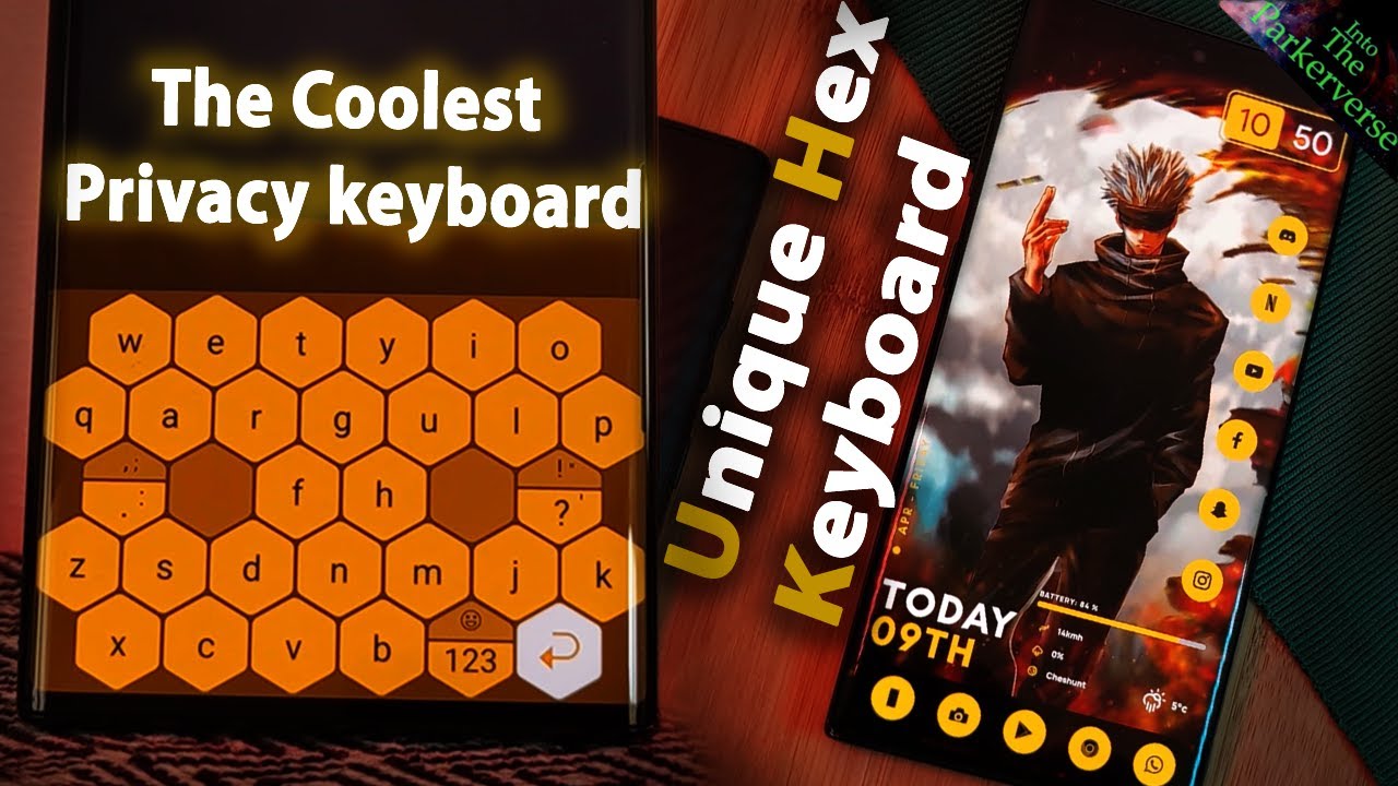 Unique Android HEX Keyboard - 2021 Cool Keyboard Customisation - YouTube