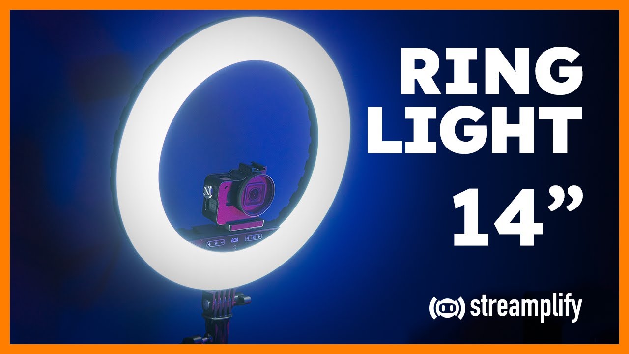 Ring Light 14" LIGHT 14 STREAMPLIFY - YouTube