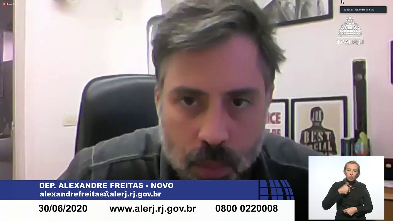 Sessão Extraordinária Alexandre Freitas 30062020 - YouTube