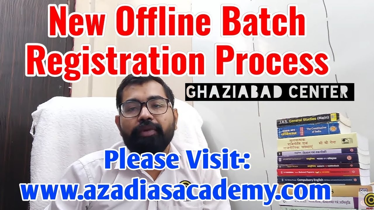 New Offline Batch Registration Process@Please Visit-: www ...