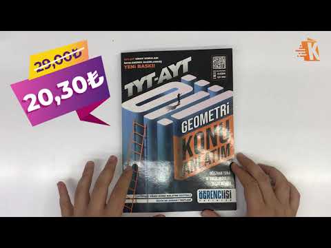 Öğrenci İşi Yayınlar TYT AYT Geometri Konu Anlatımı - Oğuzhan Tuna