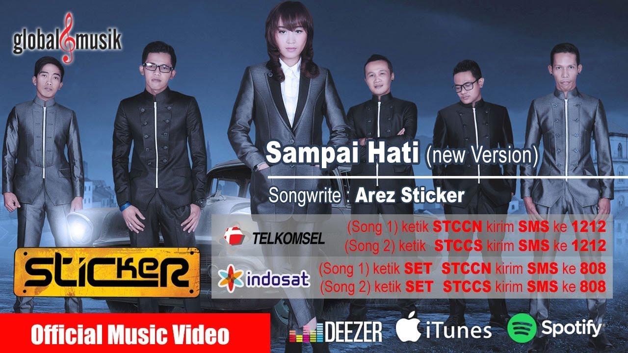 Sticker Band (New) - Sampai Hati (Official Music Video) - YouTube