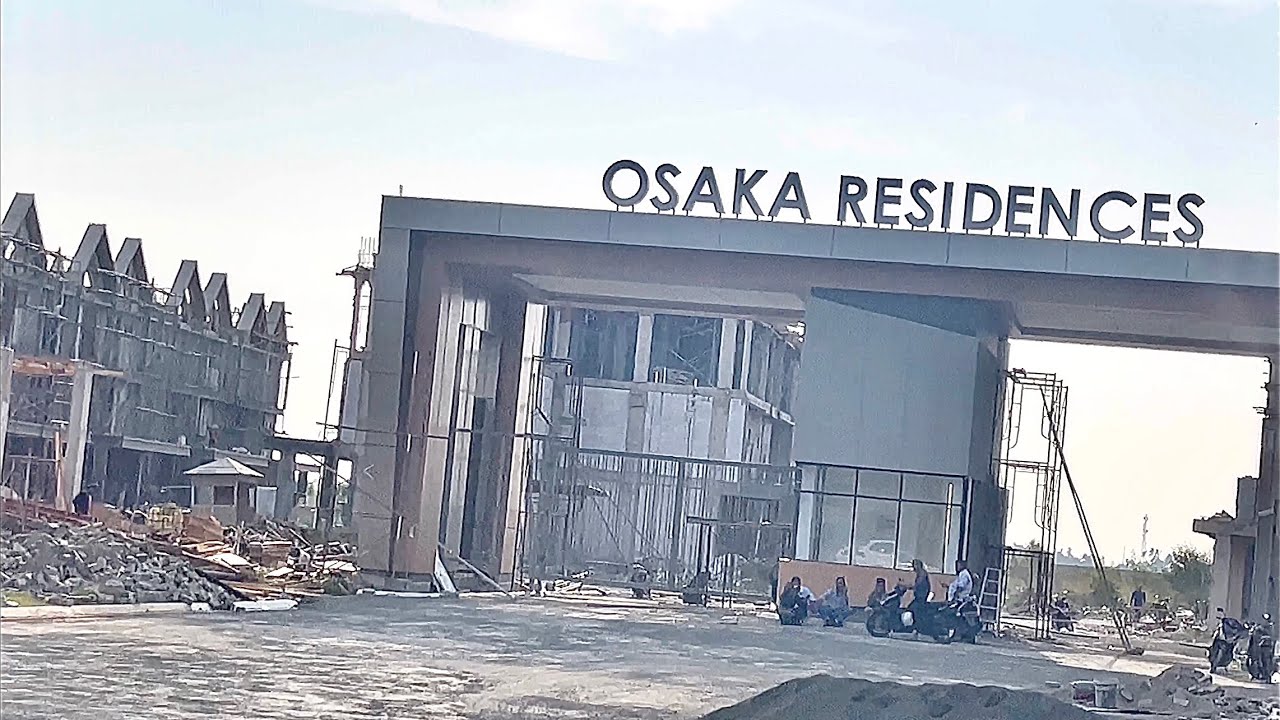 PIK 2 OSAKA RIVERVIEW APARTMENT RUKO RESIDENCE UPDATE JUNE 2023 PROGRESS TERBARU - YouTube