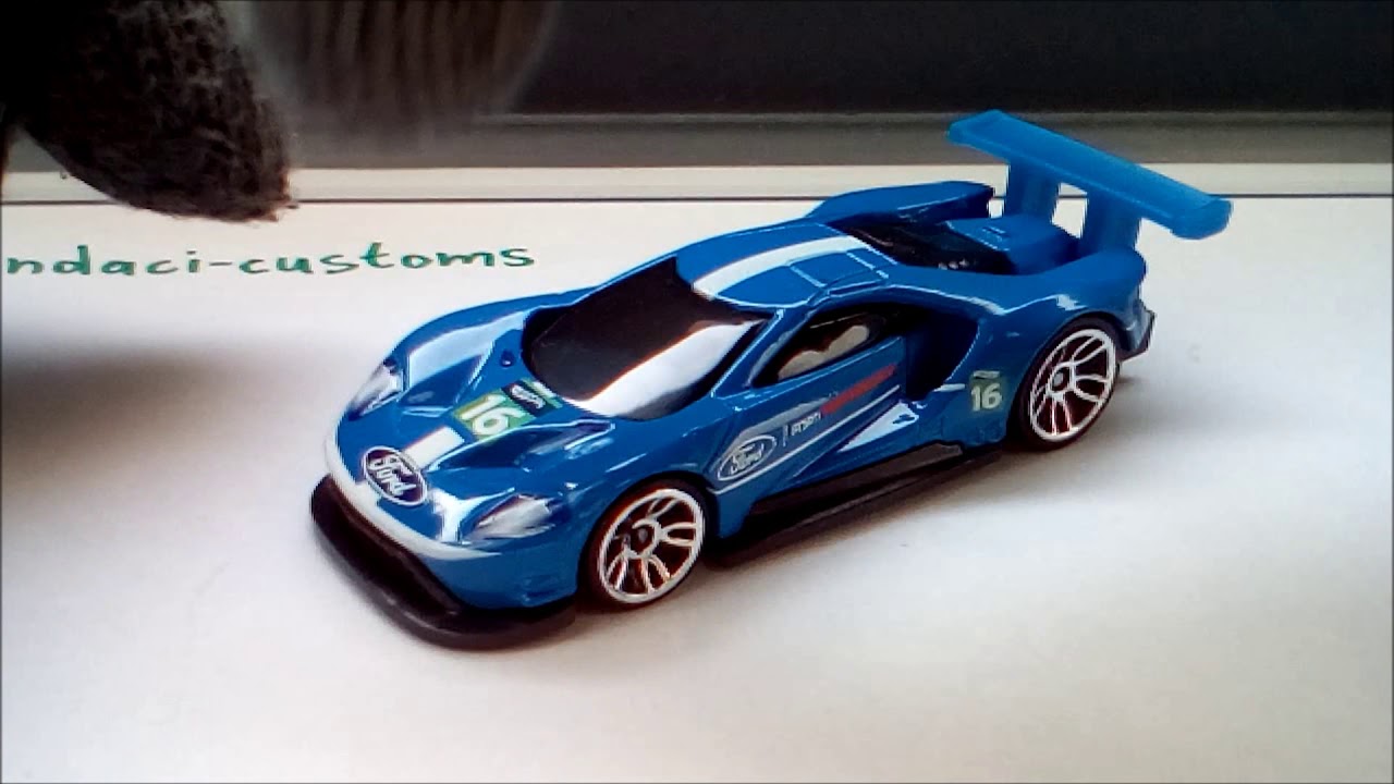 Hot Wheels Ford GT Race Car Review - YouTube