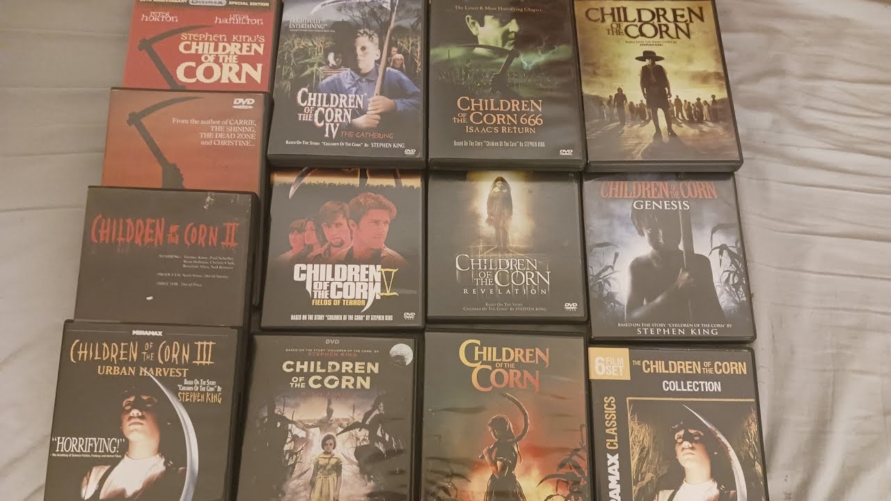 Children Of The Corn Horror Movie DVD Collection Sony Handycam FDR AX53 ...