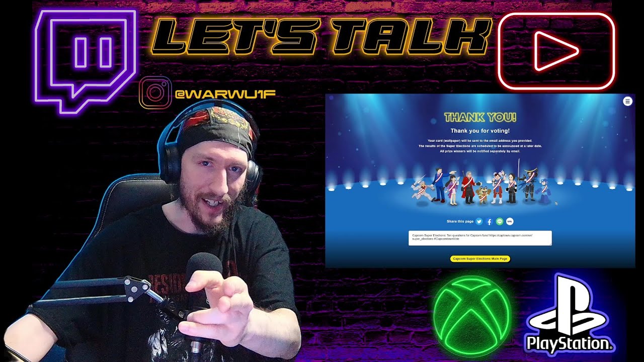 Let's Talk - CAPCOM Survey 2024 - YouTube