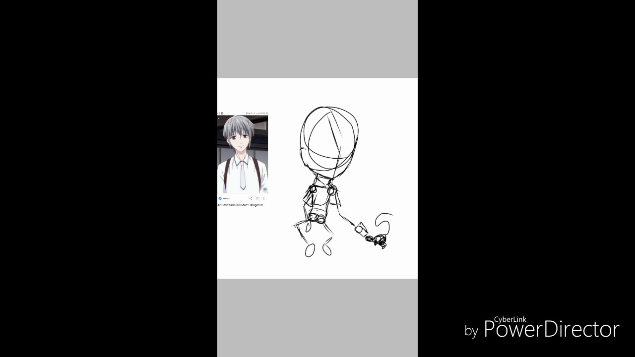 Speedpaint Souma Yuki chibi fruits basket - YouTube