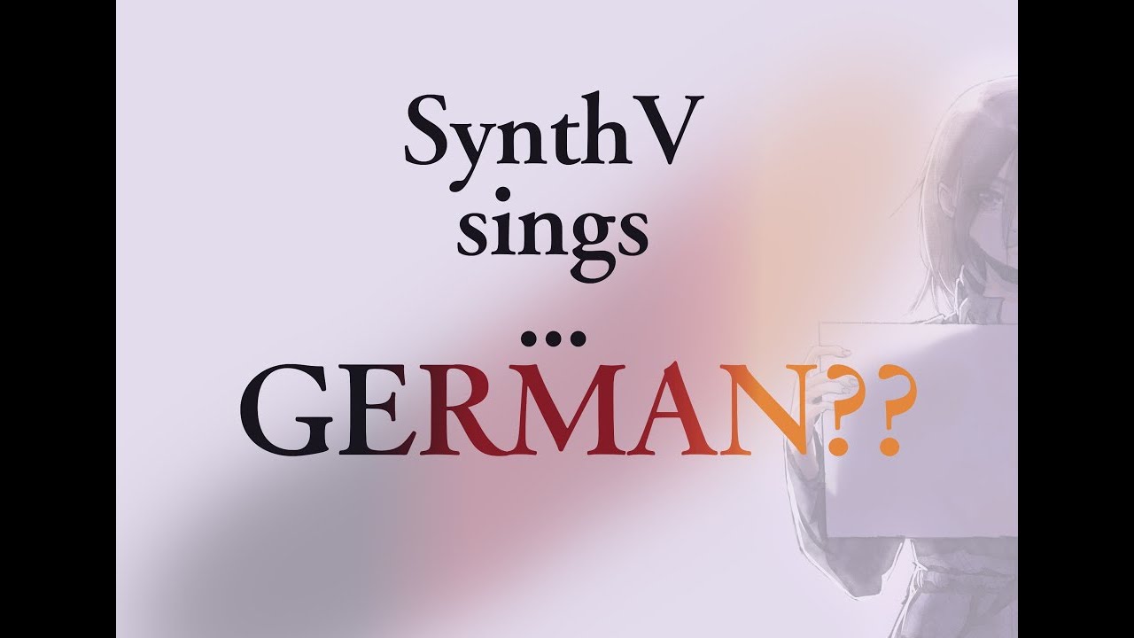 SynthV sings GERMAN?? [SynthV COVER] Nur Ein Wort - Wir Sind Helden // Cover by Sendo feat. Mai ...