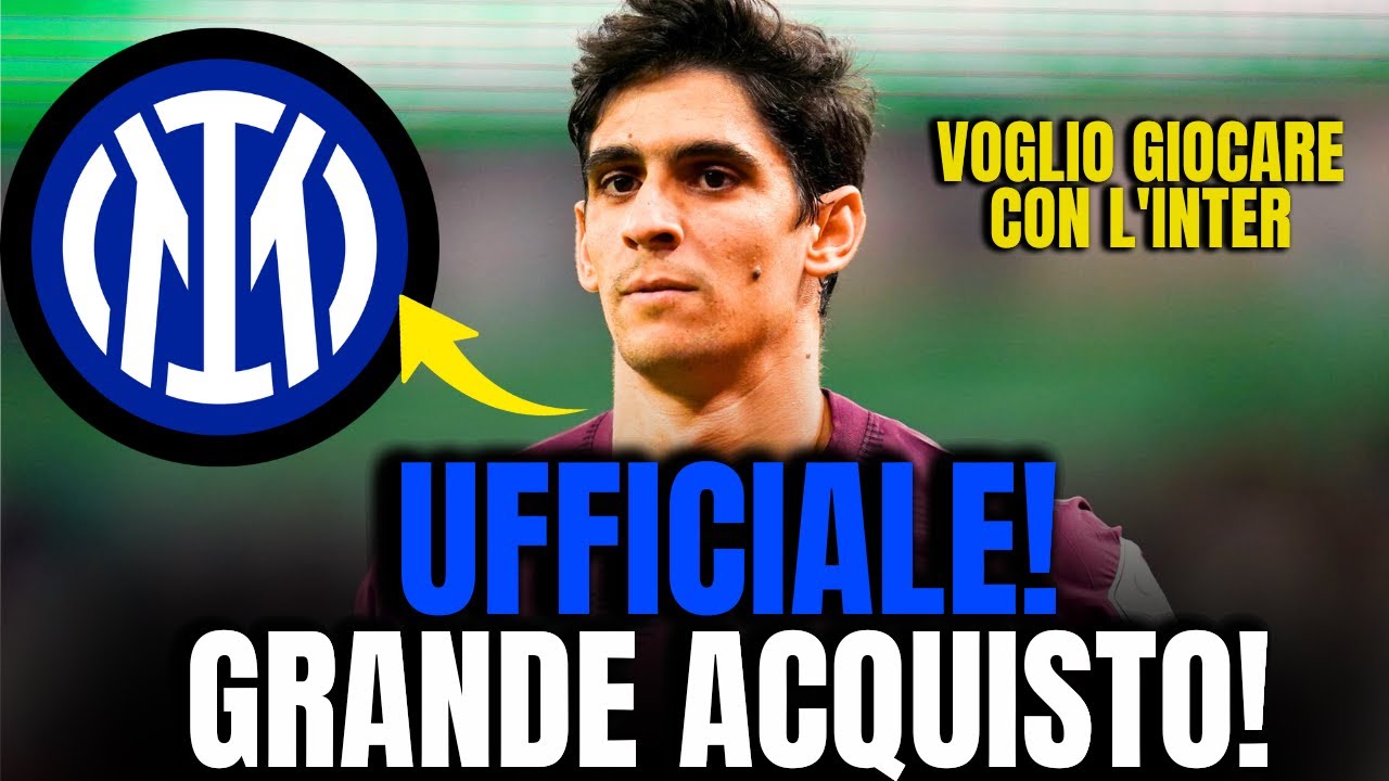 💥ULTIMO MINUTO!! CONTRATTO FIRMATO! VOGLIO GIOCARE CON L'INTER! ULTIME ...