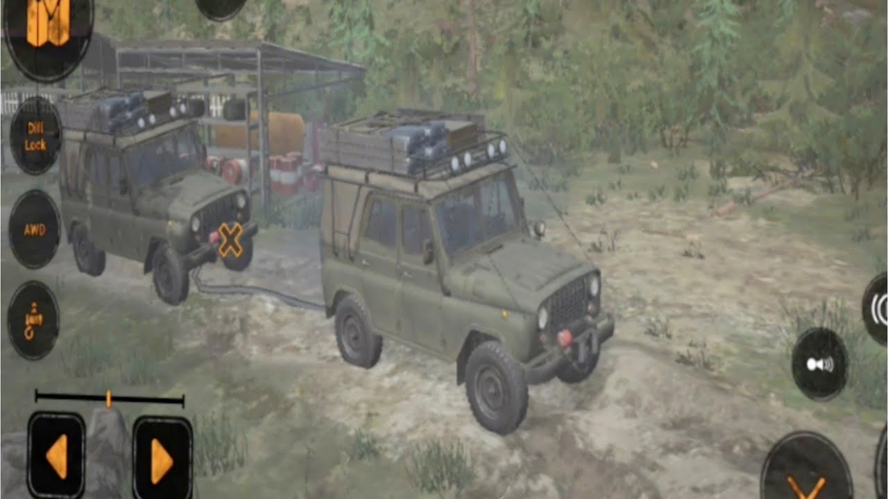 mudrunner high graphics gameplay free video - YouTube