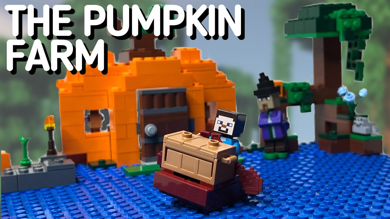 LEGO Minecraft - The Pumpkin Farm. Speed building🎃 - YouTube