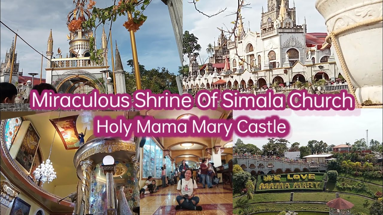 Miraculous Shrine Of Simala Church, Holy Mama Mary Castle #church # ...